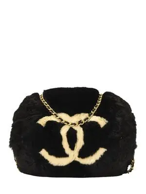Chanel Lapin Muffler - Black