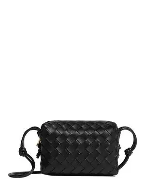 Bottega Veneta Mini Loop Camera Bag - Black