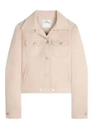 COURREGES Trucker Jacket - Neutrals