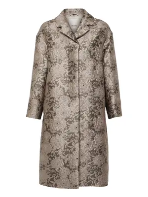 Max Mara Effi Jacquard Jacket - Grey
