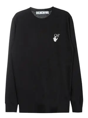 Off-White Caravaggio Lute Long-sleeve Tee /multi - Black