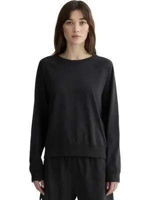 Everlane Off-Duty Long-Sleeve T-Shirt Black