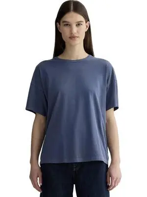 Everlane Essential Cotton Boyfriend T-shirt - Navy