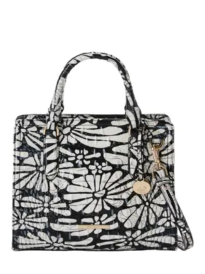 Brahmin Brahmin Cami Embossed Satchel Daisy Batik