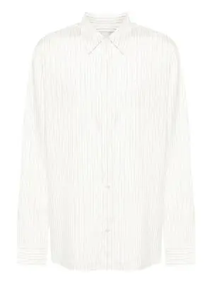 STUDIO NICHOLSON Striped Silk Shirt