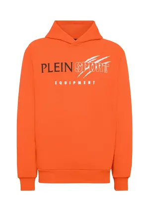 PLEIN SPORT Fleece Hoodie - Orange