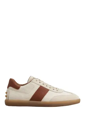 TOD'S Panelled Sneakers - Neutrals