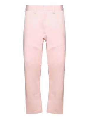 SAINT MXXXXXX Cropped Cotton Chinos - Pink