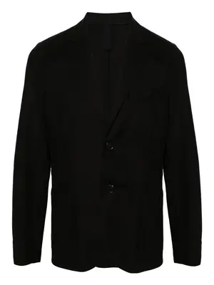 HARRIS WHARF LONDON Harris Wharf London Notched-Lapel Single-Breasted Blazer