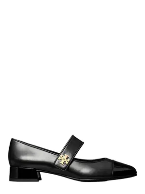 Tory Burch 25mm Mary Jane Ballerina - Black
