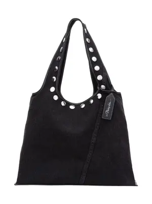3.1 Phillip Lim Market Denim Tote Bag - Black