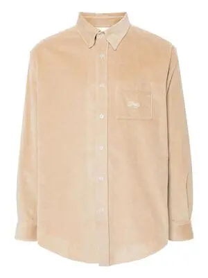 Drole De Monsieur La Chemise Corduroy Shirt - Neutrals
