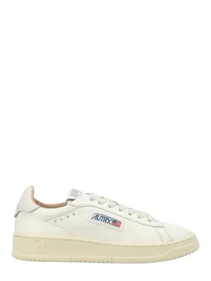AUTRY Dallas Low Leather Sneakers - White