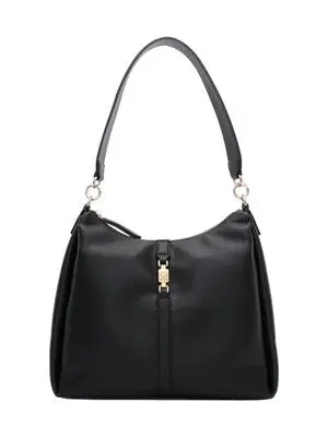 Tommy Hilfiger Logo-plaque Shoulder Bag - Black