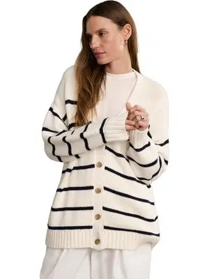 Jenni Kayne Chloe Cardigan Sweater - Multicolor,stripe