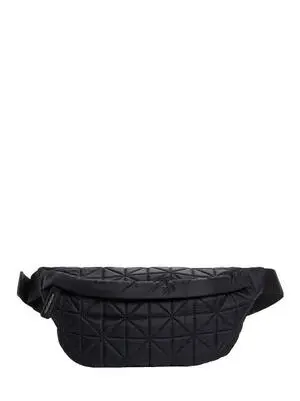 VEECOLLECTIVE Water Repellent Quilted Belt Bag - Black