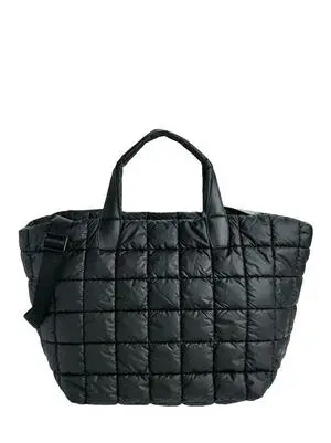 VEECOLLECTIVE VeeCollective Porter Water Repellent Quilted Weekend Bag Matt Black
