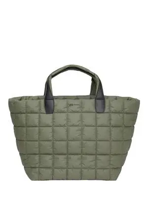 VEECOLLECTIVE Porter Water Repellent Quilted Weekend Bag - Moss