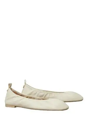 Tory Burch Eddie 2.0 Ballet Flat - Light Cream