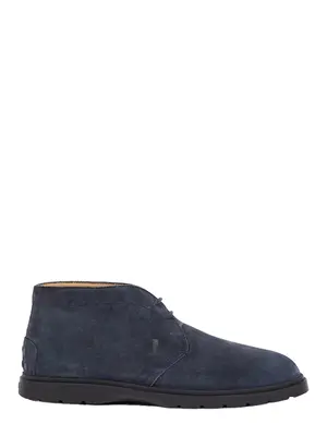 TOD'S Suede Desert Boots - Blue