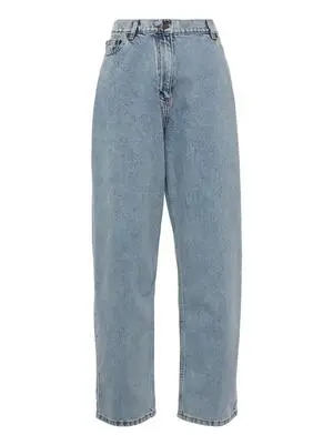 Magda Butrym Straight Leg Jeans - Blue