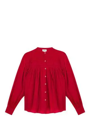 MARANT ETOILE Plalia Blouse - Red