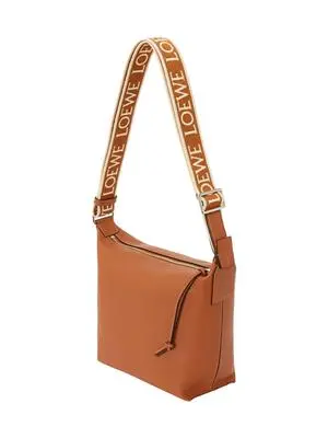 Loewe Small Leather Cubi Cross-body Bag - Brown