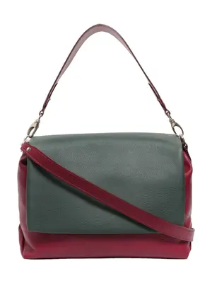 STUDIO CHOFAKIAN Dumas Leather Shoulder Bag - Green