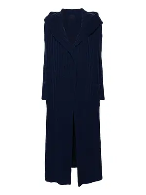 TEDDY CASHMERE Amalfi Cashmere Coat - Blue