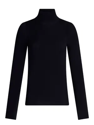 Etro High-neck Jumper - Blue