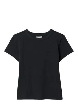 Khaite Samson Cotton-jersey T-shirt - Black