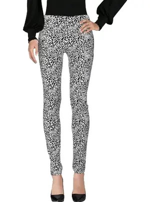 Zadig&Voltaire Leopard-print Tapered Pants - White