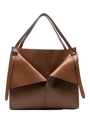 COPERNI Cabas Leather Shoulder Bag