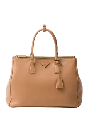 Prada Large Galleria Tote Bag - Brown