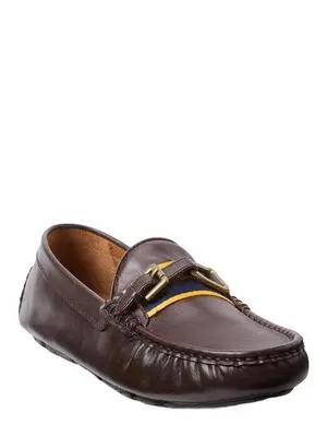 Polo Ralph Lauren Anders Buckle Bit Loafer - Dark Brown