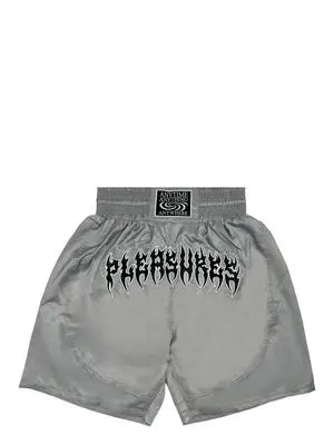 PLEASURES Anywhere Muay Thai Shorts - Grey