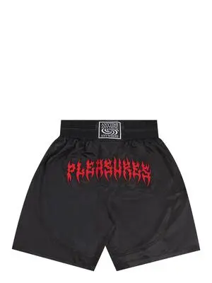 PLEASURES Anywhere Muay Thai Shorts - Black