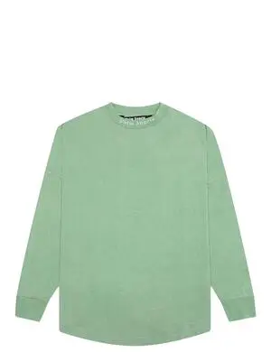 Palm Angels Classic Logo Long-sleeve Tee - Green