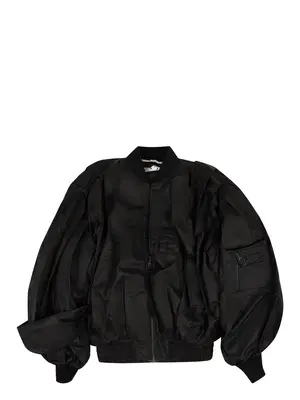 Off-White Pascal Print Pivot Bomber - Black
