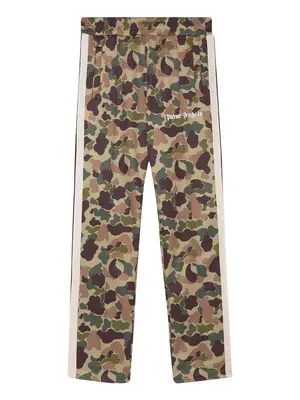 Palm Angels Camo Track Pants 'military - White