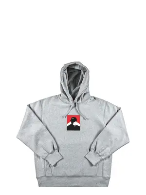 Supreme Portrait Hooded Sweatshirt - Grey