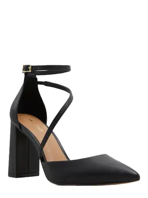 ALDO ALDO Milley Ankle Strap Pointed Toe Pump