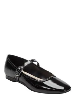 Marc Fisher Garissa Mary Jane Flat - Black Patent
