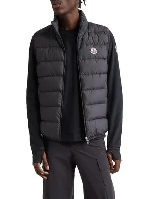 Moncler Contrin Down Puffer Vest - Black