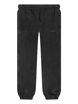 Off-White Diagonal Tab Shorten Sweatpant - Black