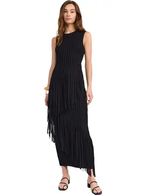 SIMONMILLER Spiral Dress - Black