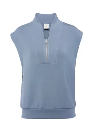 Varley Varley Loretta Half-Zip Top Blue
