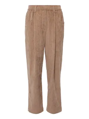 BRUNELLO CUCINELLI Brunello Cucinelli Pleated Straight-Leg Trousers