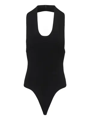 Khaite Toto Halterneck Bodysuit - Black