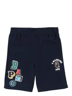 A BATHING APE Sweat Shorts - Navy Blue
